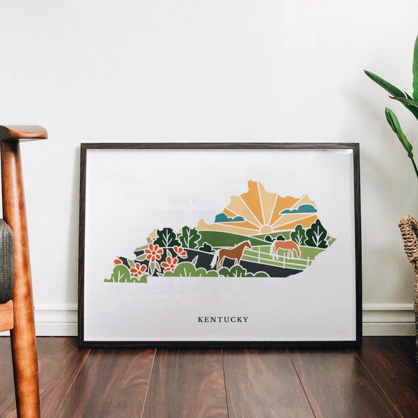 Kentucky Art - Etsy
