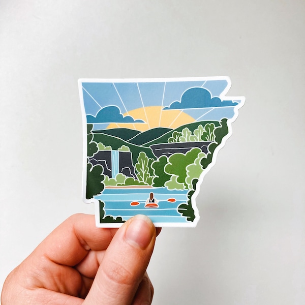 Arkansas Decal - Etsy