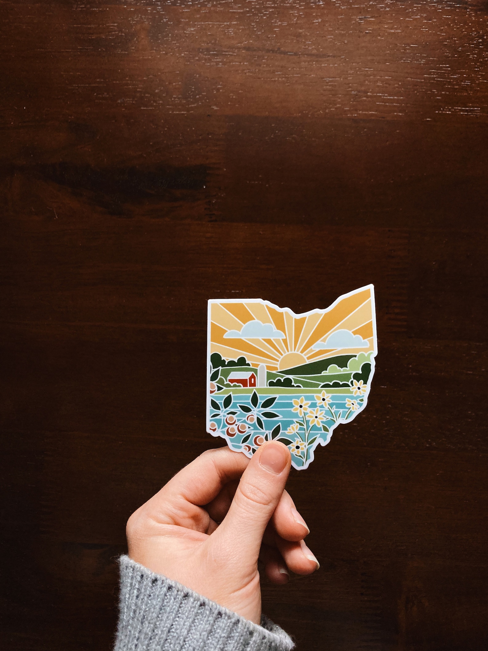 Ohio Durable Sticker High Quality Bumper Sticker United | Etsy