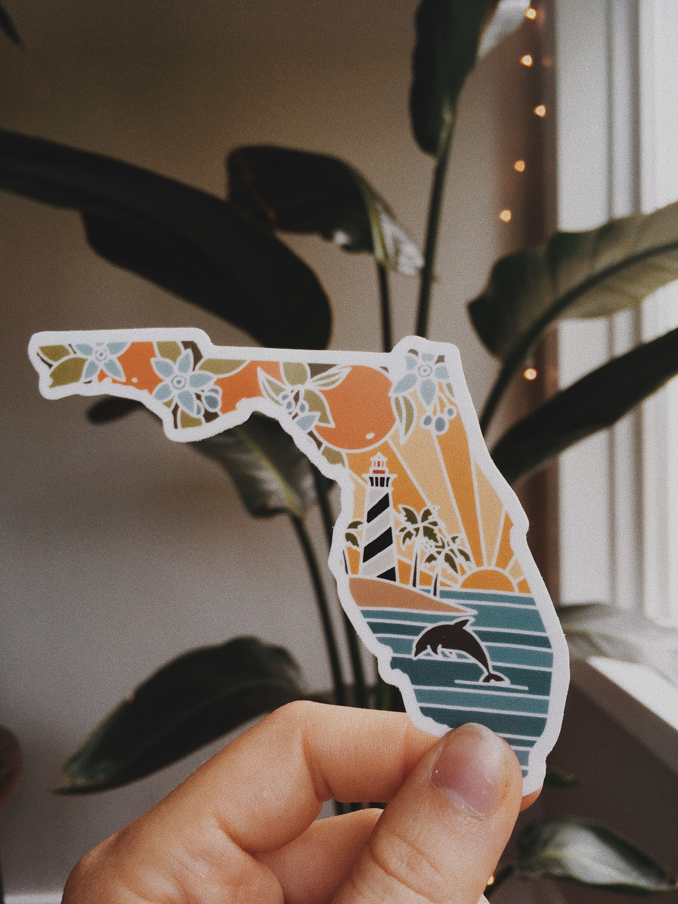 Florida Durable Sticker High Quality Bumper Sticker United - Etsy