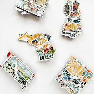 United States Magnet Pack | Weatherproof State Magnets | Outdoorsy ...