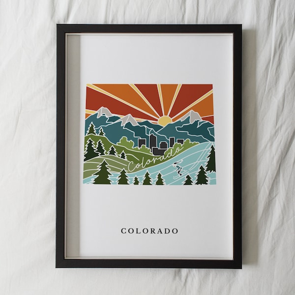 Colorado Art - Etsy