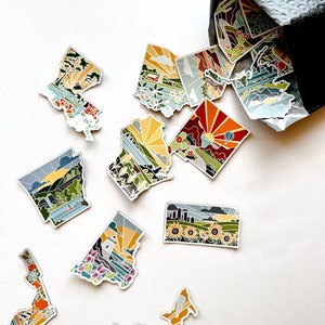 United States Magnet Pack | Weatherproof State Magnets | Outdoorsy ...