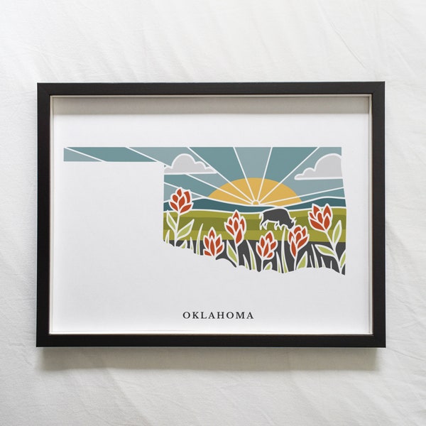 Oklahoma Art - Etsy