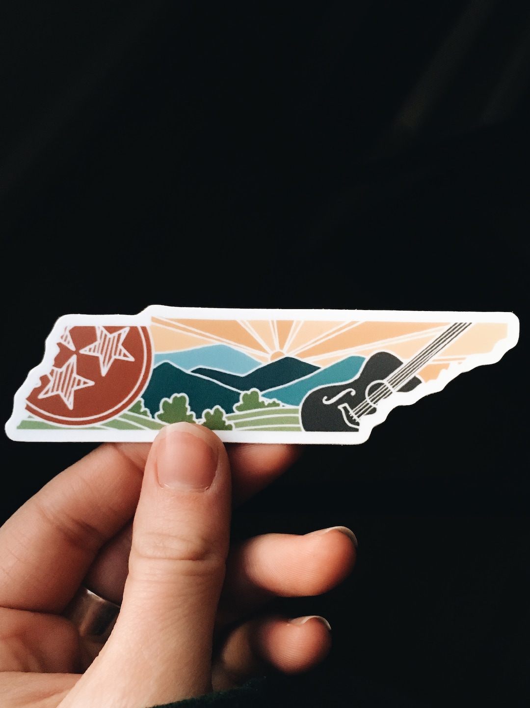 Tennessee Durable Sticker | High Quality Bumper Sticker | United States ...