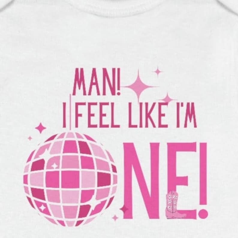 Man I Feel Like I’m One! 1st Birthday Short Sleeve Onesie® - Etsy