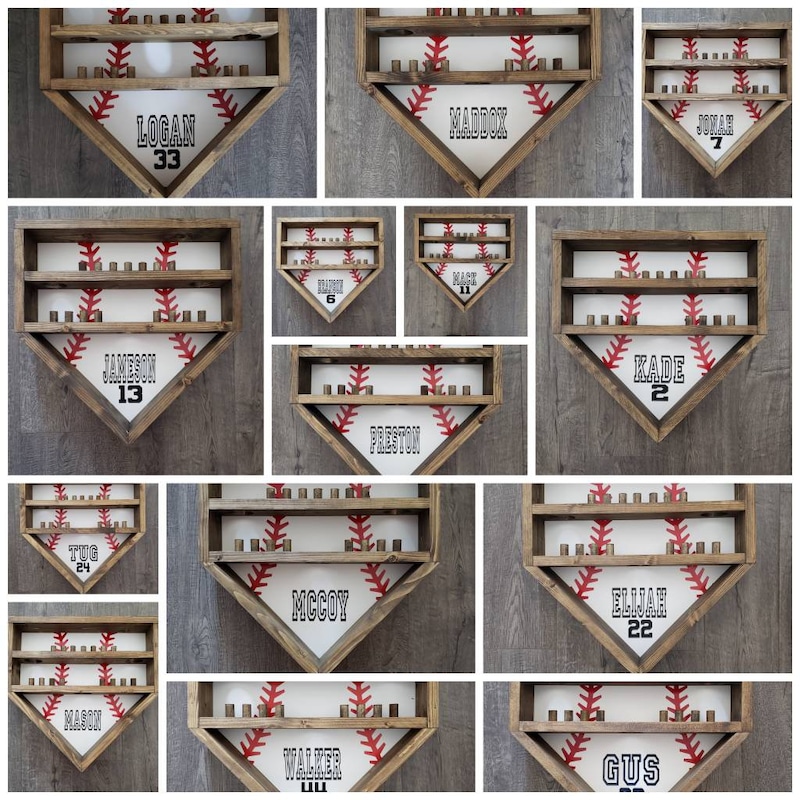 Baseball Ring Display - Etsy