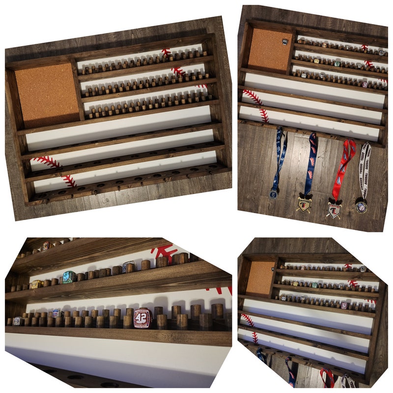 Baseball Ring Display - Etsy