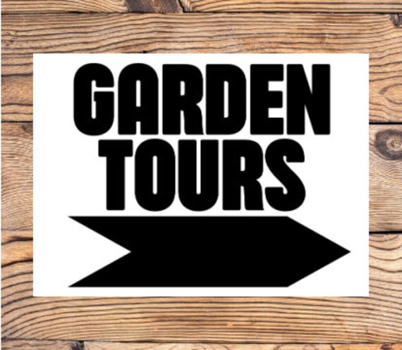 Garden Tours Instant PNG JPEG Digital Download Printable Art - Etsy Canada