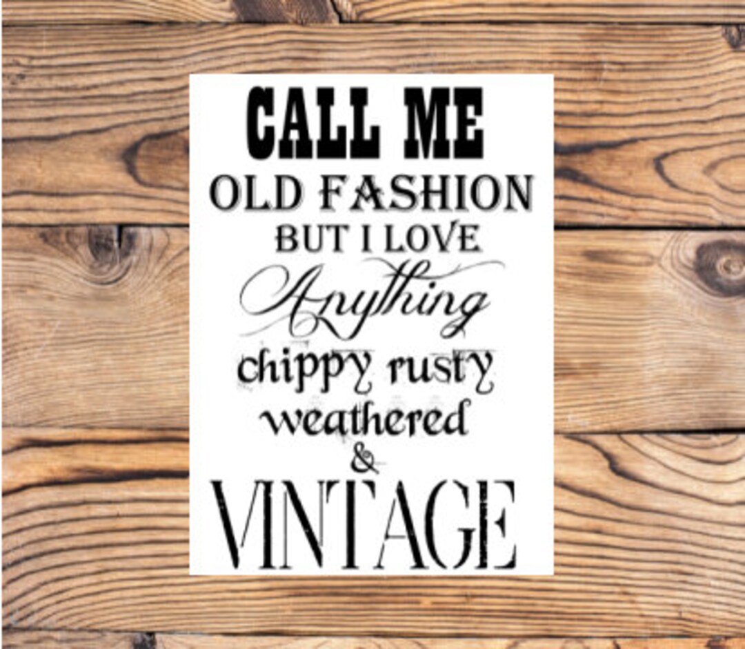 Love Weathered Vintage Thrifting Stuff PNG JPEG Digital Download ...