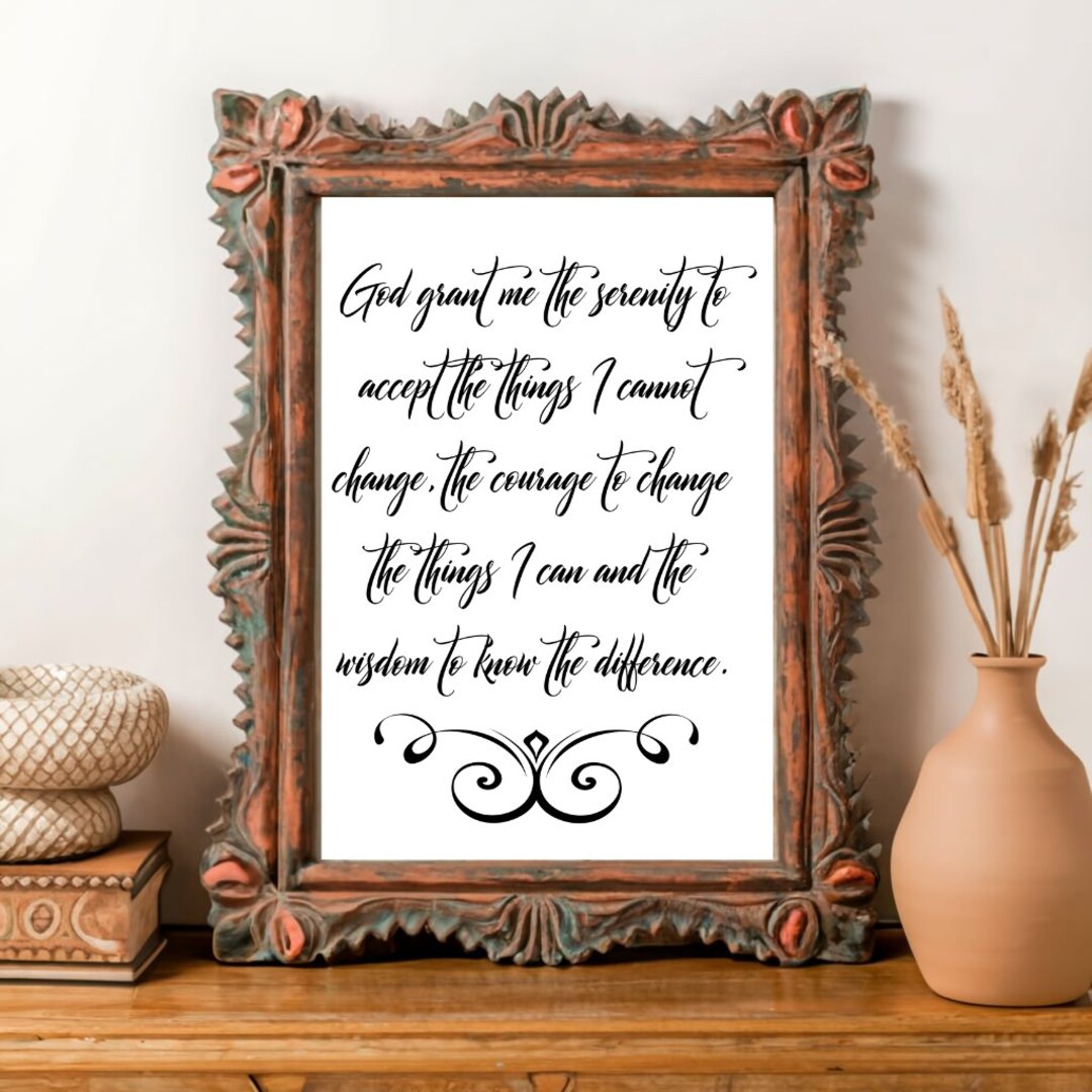 God Grant Me Bible Verse Graphic Instant Digital Download Graphic PNG ...