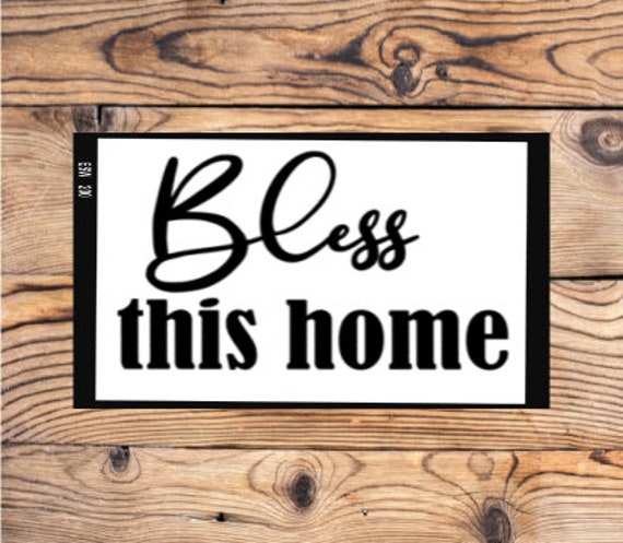 Bless This Home Instant PNG JPEG Digital Download Printable - Etsy