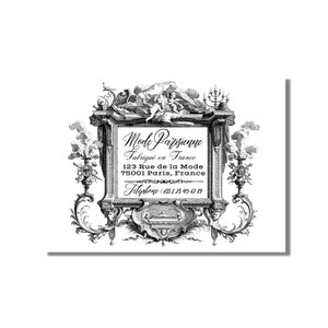 Vintage French Label - Digital Download - Printable Art- Wall Decor ...