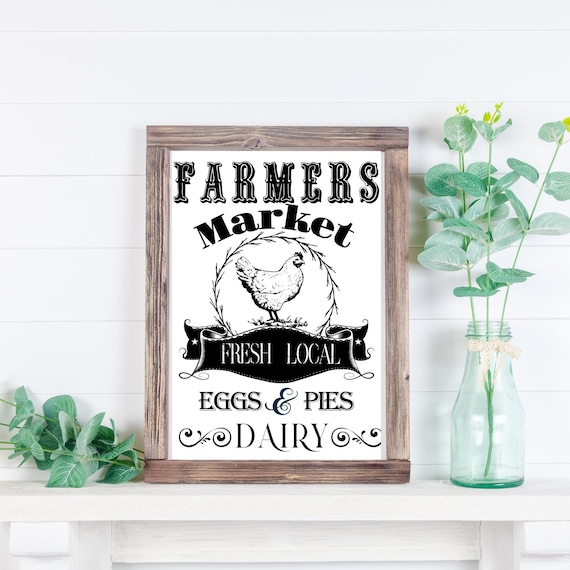 Diy Farmers Market Sign
