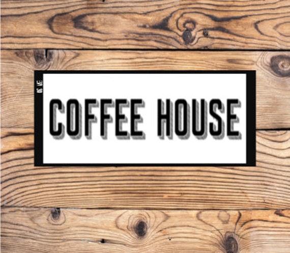 Coffee House Kitchen Instant PNG JPEG Digital Download | Etsy