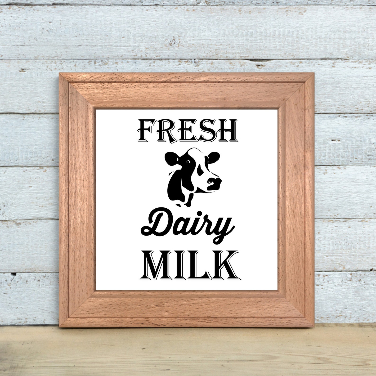Fresh Milk Dairy Farmhouse Printable Downloadable Graphic - Etsy Canada