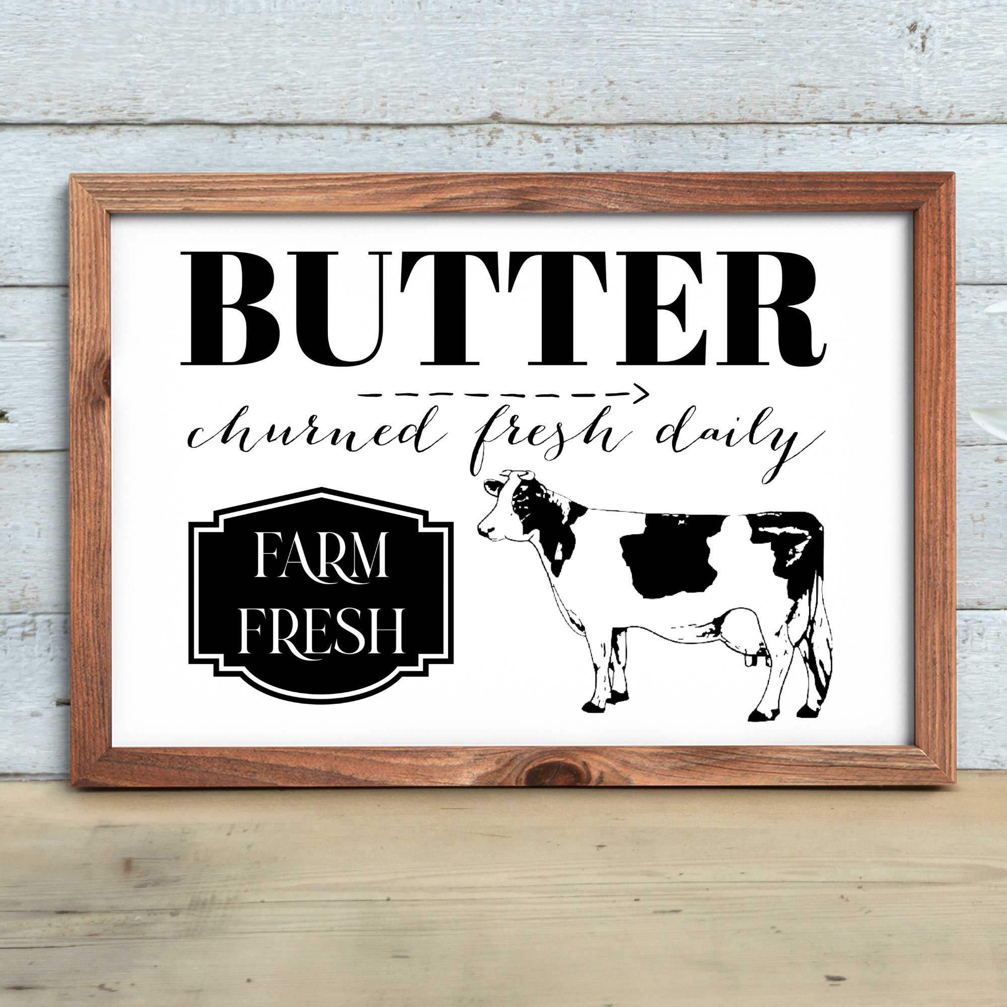Farmhouse butter local PNG JPEG SVG digital download Printable Art ...