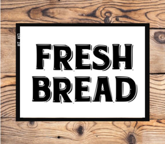 Fresh Bread Dairy Farmhouse Graphic Instant PNG Digital - Etsy