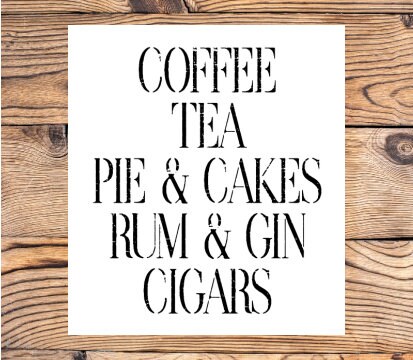 Gin Rum Sign Crafter Instant PNG JPEG Digital Download - Etsy