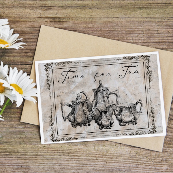 Tea Time Sign - Etsy