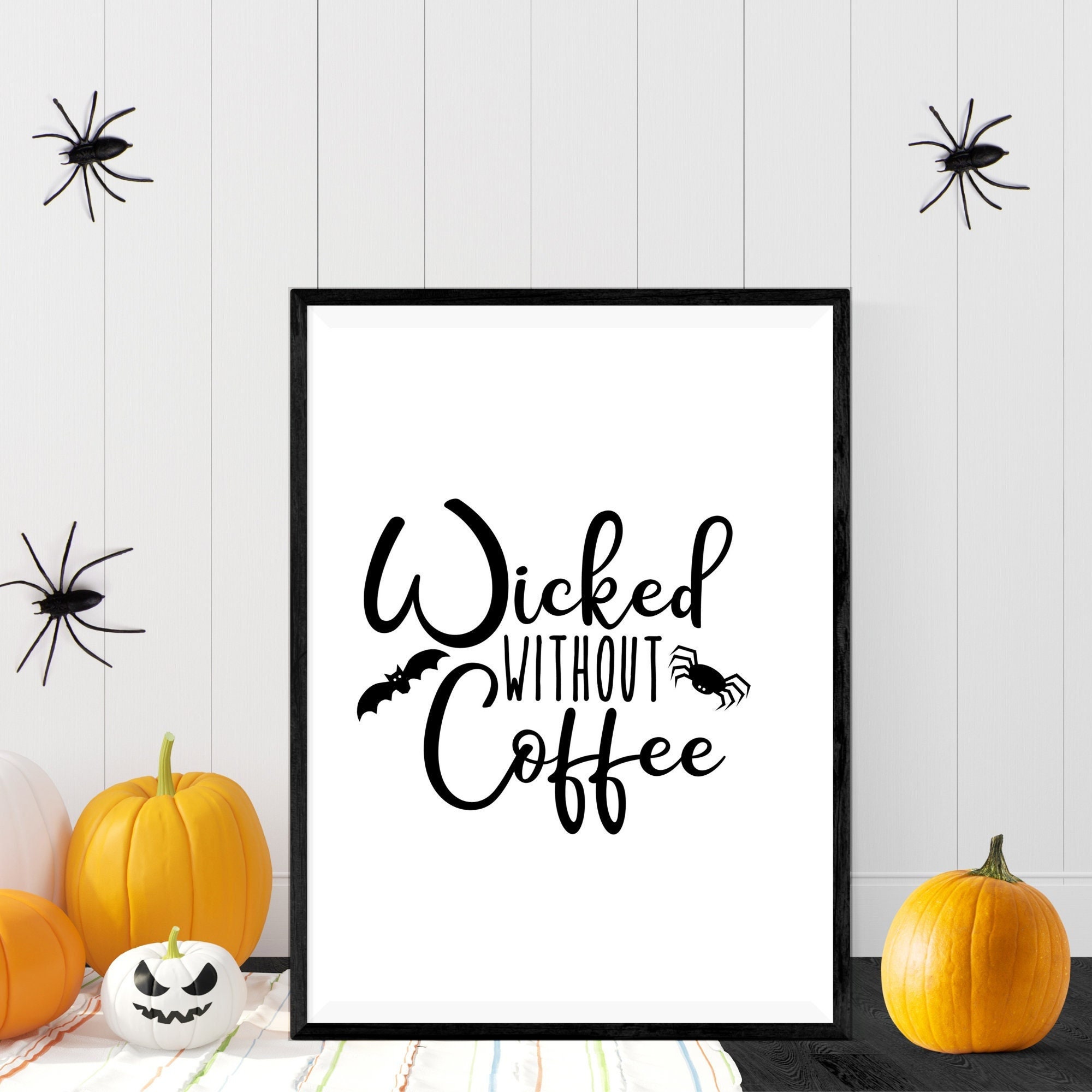 Wicked coffee Instant PNG JPEG digital download Printable Art ...