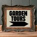 Garden Tours Instant PNG JPEG Digital Download Printable Art Graphic - Etsy