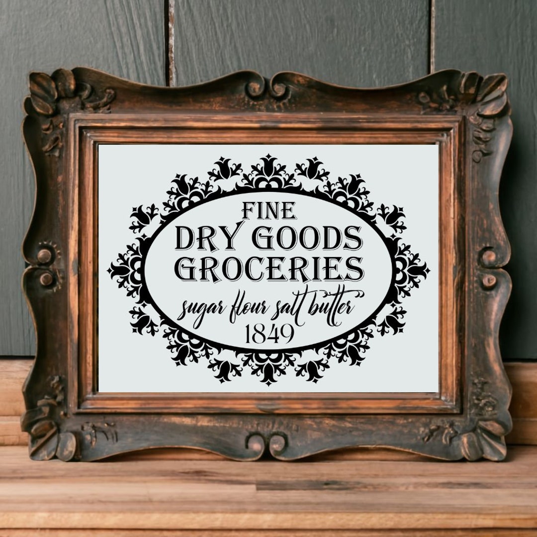 Step Back in Time: General Store Groceries instant Download PNG, JPEG ...