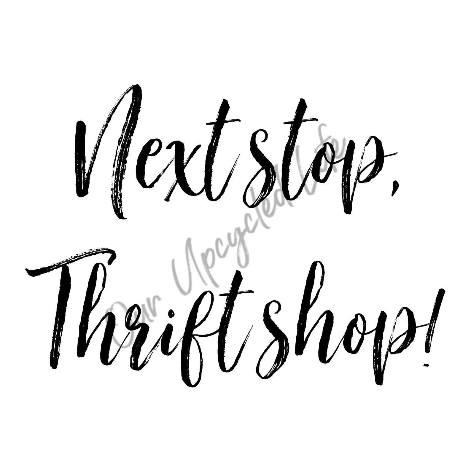 Thrift Shop Instant PNG JPEG Digital Download Printable Art - Etsy