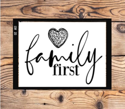 Family First Instant PNG JPEG SVG Digital Download Printable - Etsy