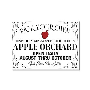 Apple Orchard Fall PNG JPEG SVG Digital Download Printable Art ...