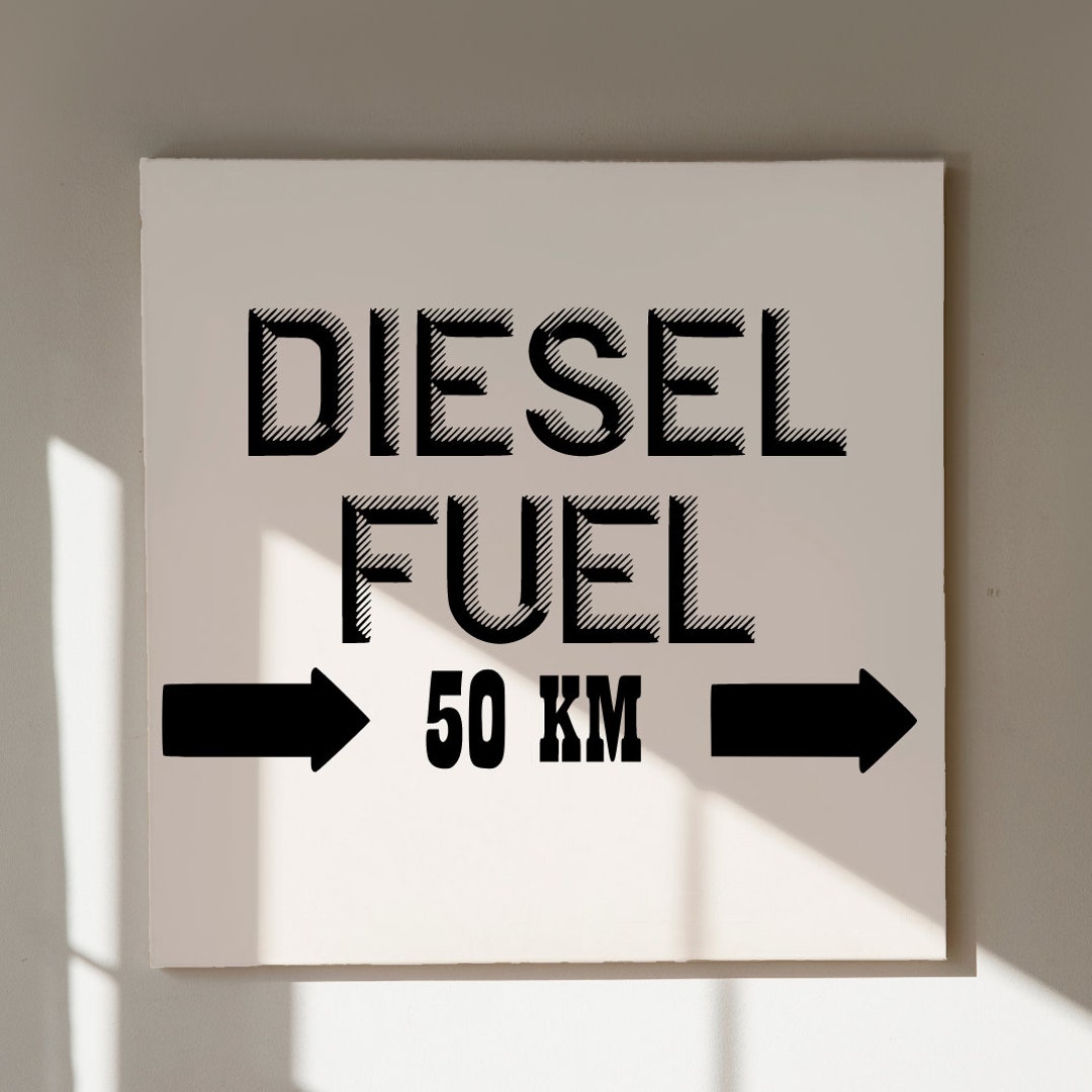 Diesel Fuel Crafter Instant PNG JPEG Digital Download Printable Art ...