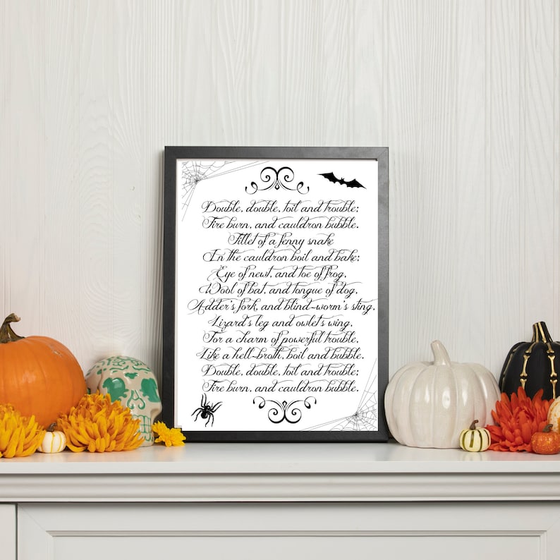 Witches Spell Printable Graphic PNG JPEG Digital Download - Etsy