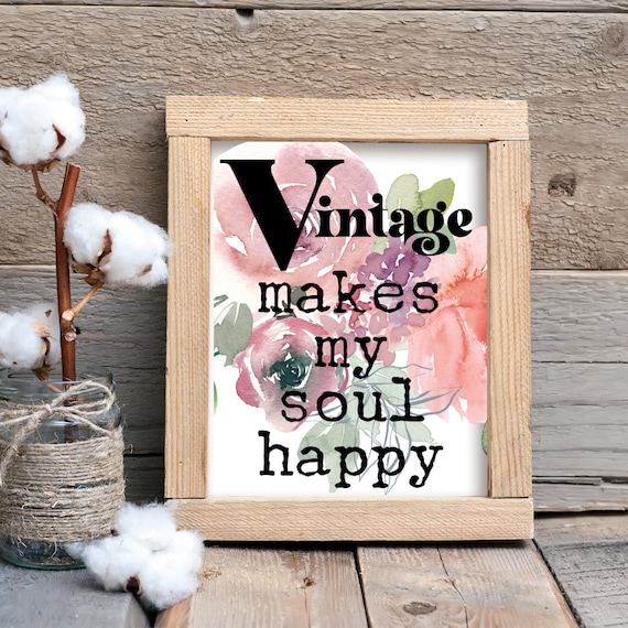 Vintage Soul Happy Instant PNG JPEG Digital Download Printable - Etsy