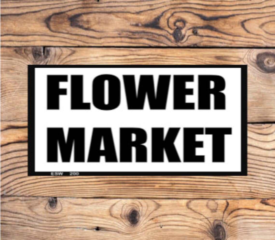 Flower Market Instant PNG JPEG Digital Download Printable Art - Etsy