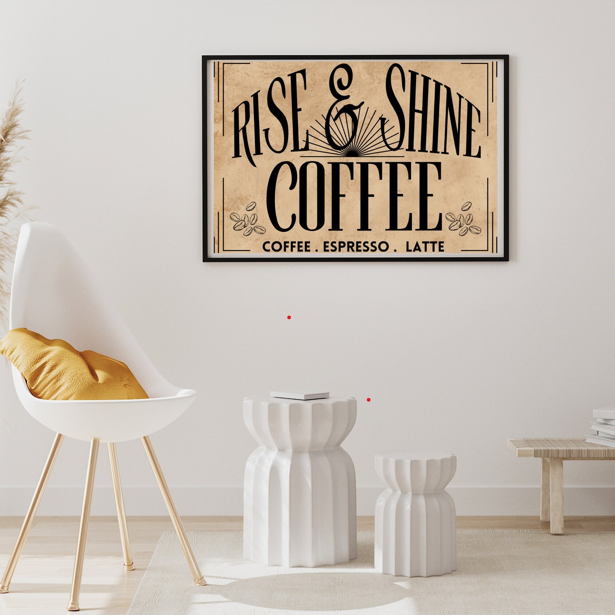 Rise & Shine Coffee Graphics Instant Digital Download in PNG - Etsy