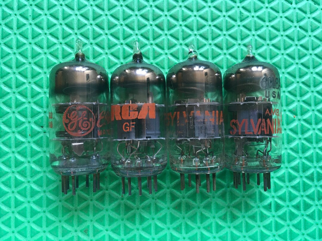 4 Us-made 6CL8 6CL8A Vacuum Tubes Valves NOS NIB Lot of Four - Etsy