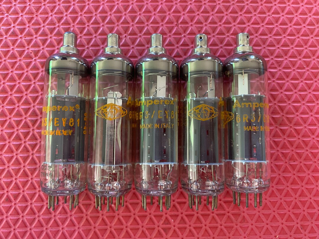5 Amperex 6R3 EY81 Vacuum Tubes Valves NOS NIB Lot of Five - Etsy