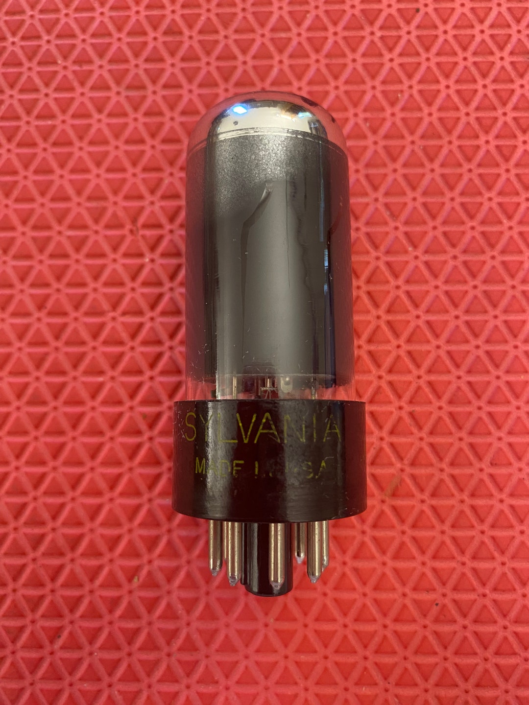 Sylvania 12V6 12V6GT Vacuum Tube Valve Silver Top Chrome Dome Nos ...