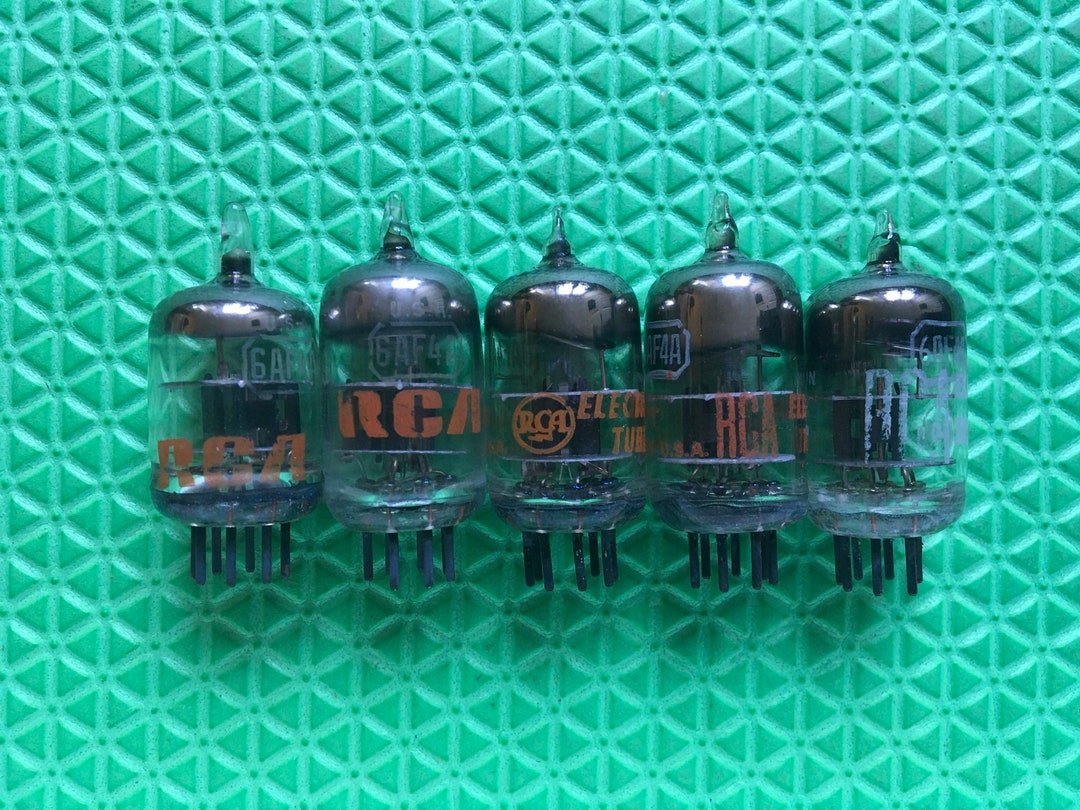 5 RCA 6AF4 6AF4A Vacuum Tubes Valves NOS NIB Lot of Five - Etsy