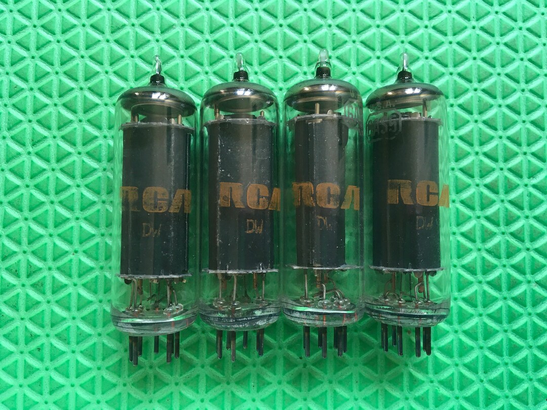 4 RCA 6AS5 Vacuum Tubes Valves NOS NIB Lot of Four - Etsy