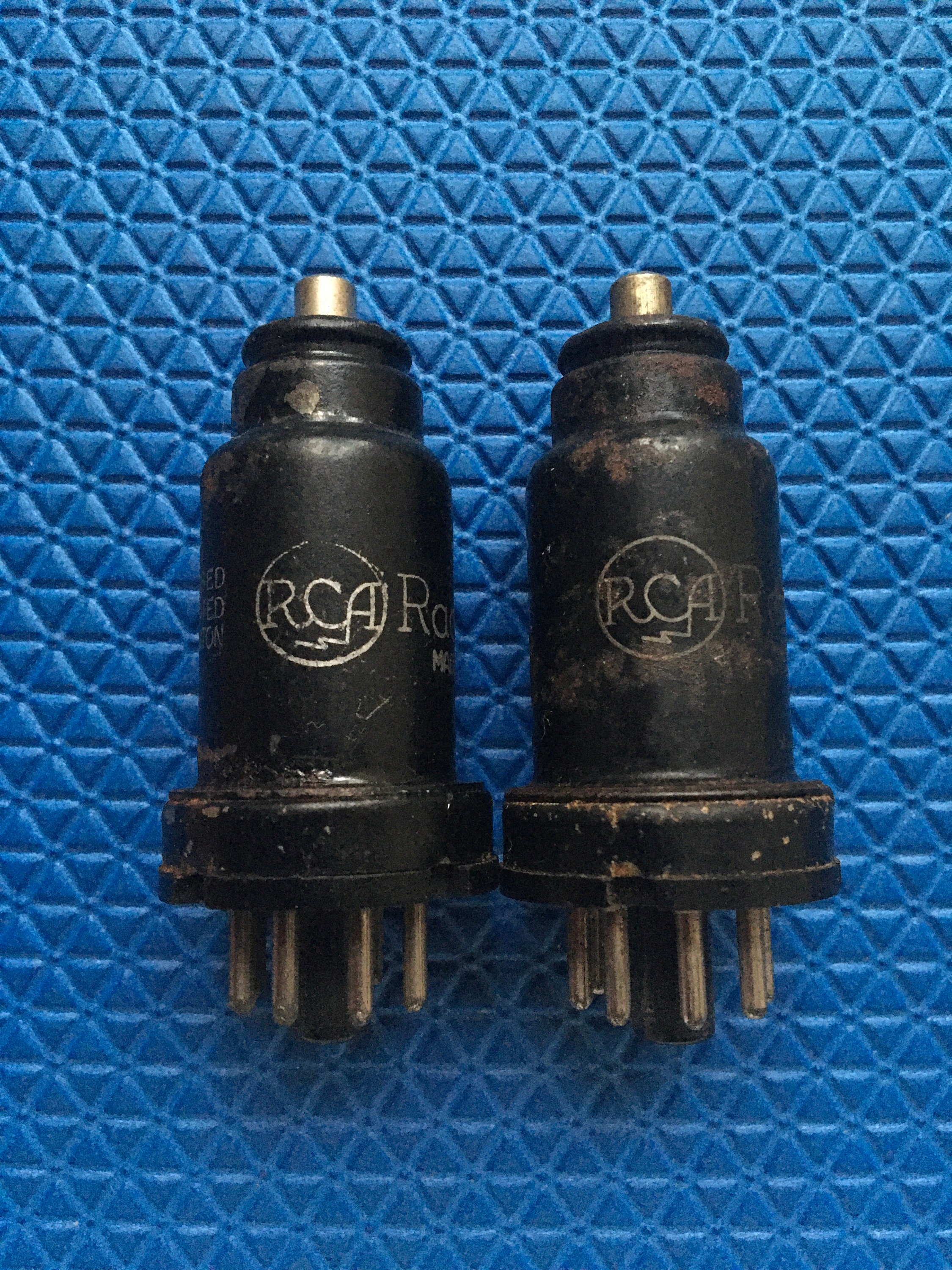 Stereos & Home Audio Matched Pair RCA Radiotron 6J7 Vacuum Tubes Valves ...