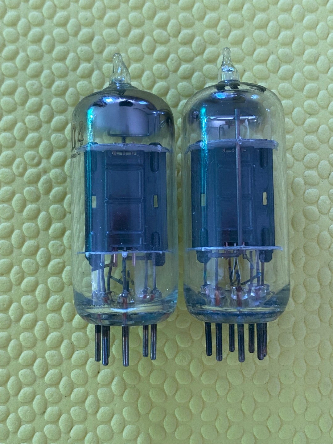 Matched Pair RCA 6C4 Vacuum Tubes Valves Black Plates - Etsy