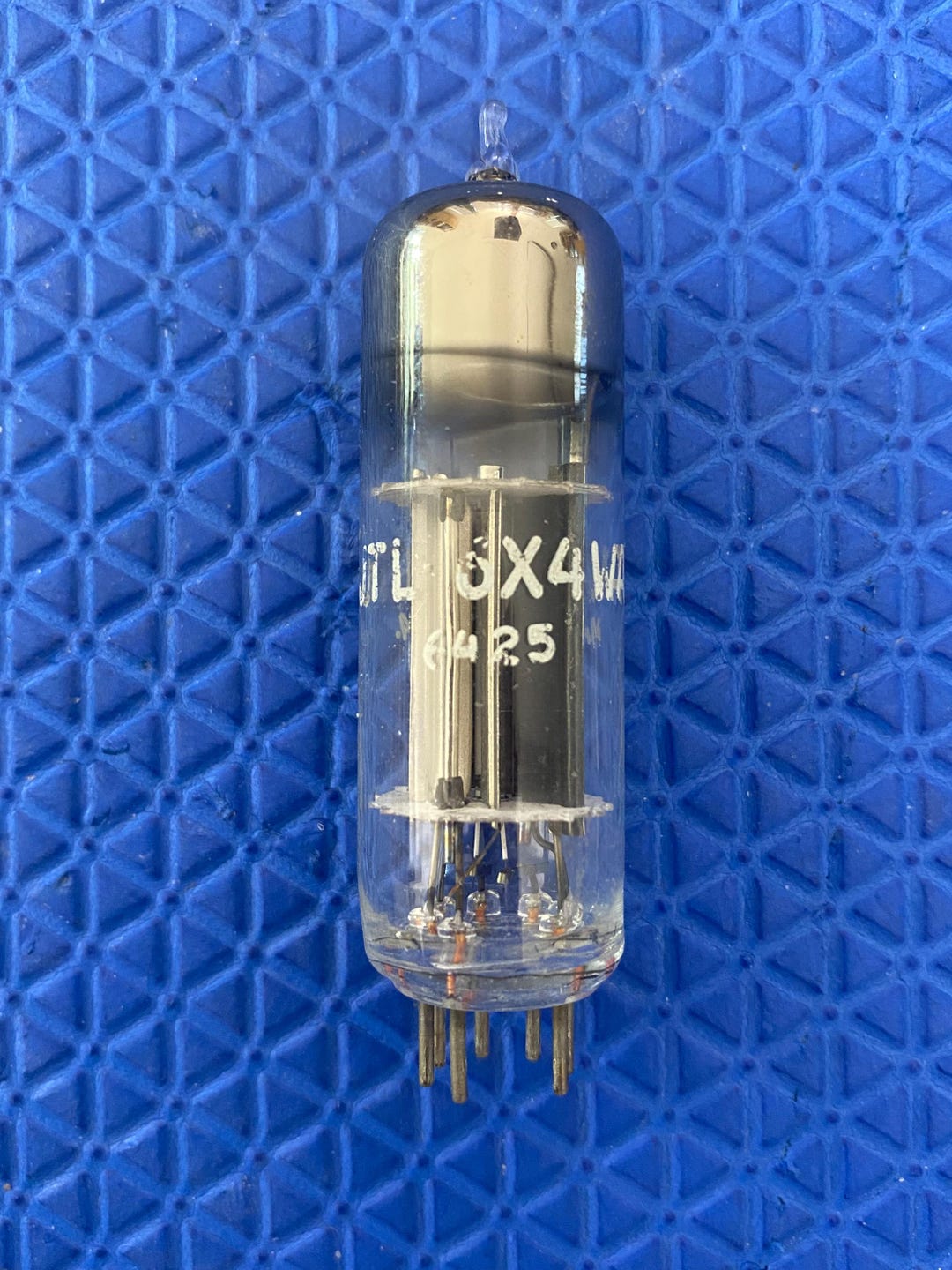 Tung-sol 6X4 Vacuum Tube Valve Rectifier Black Plates Nos-testing - Etsy