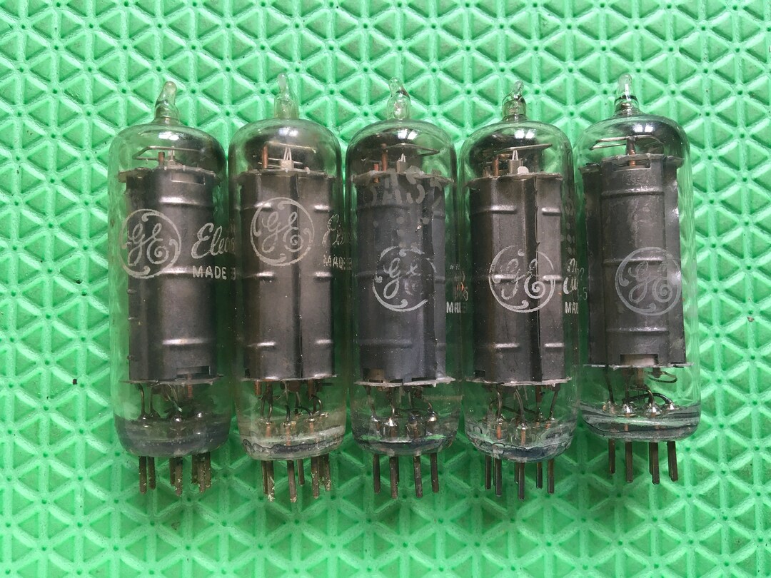 5 General Electric GE 6AS5 Vacuum Tubes Valves NOS NIB Lot of Five - Etsy