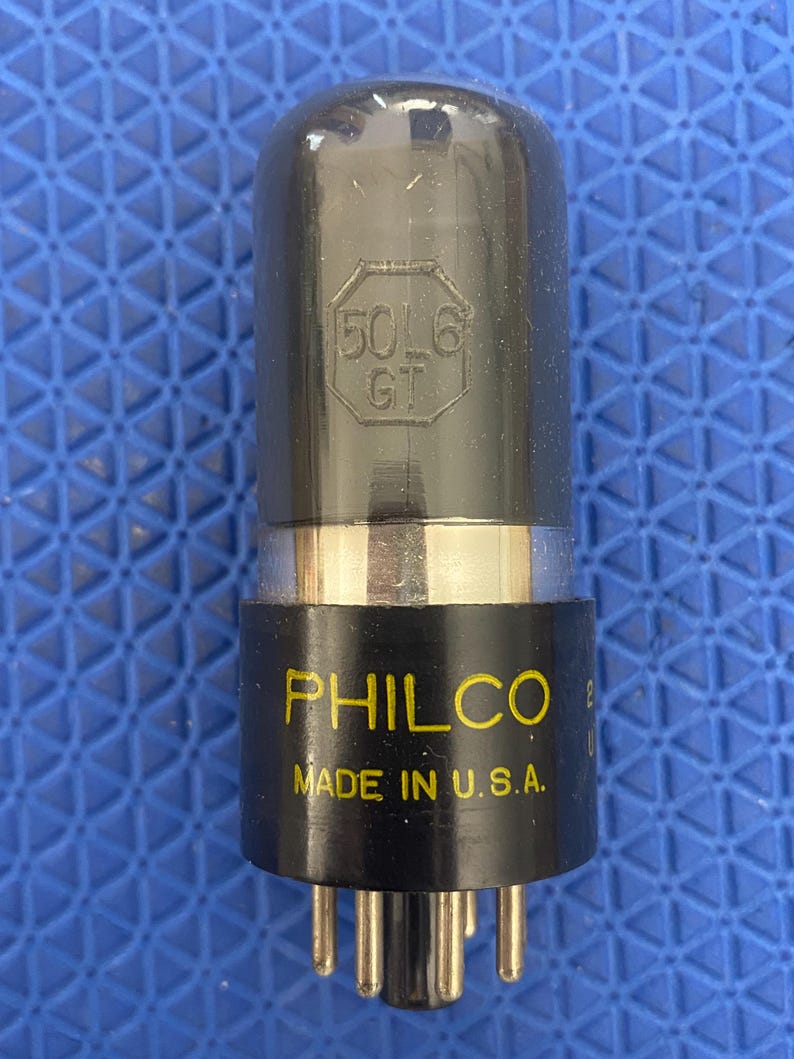 Philco 50L6 50L6GT Vacuum Tube Valve NOS NIB - Etsy