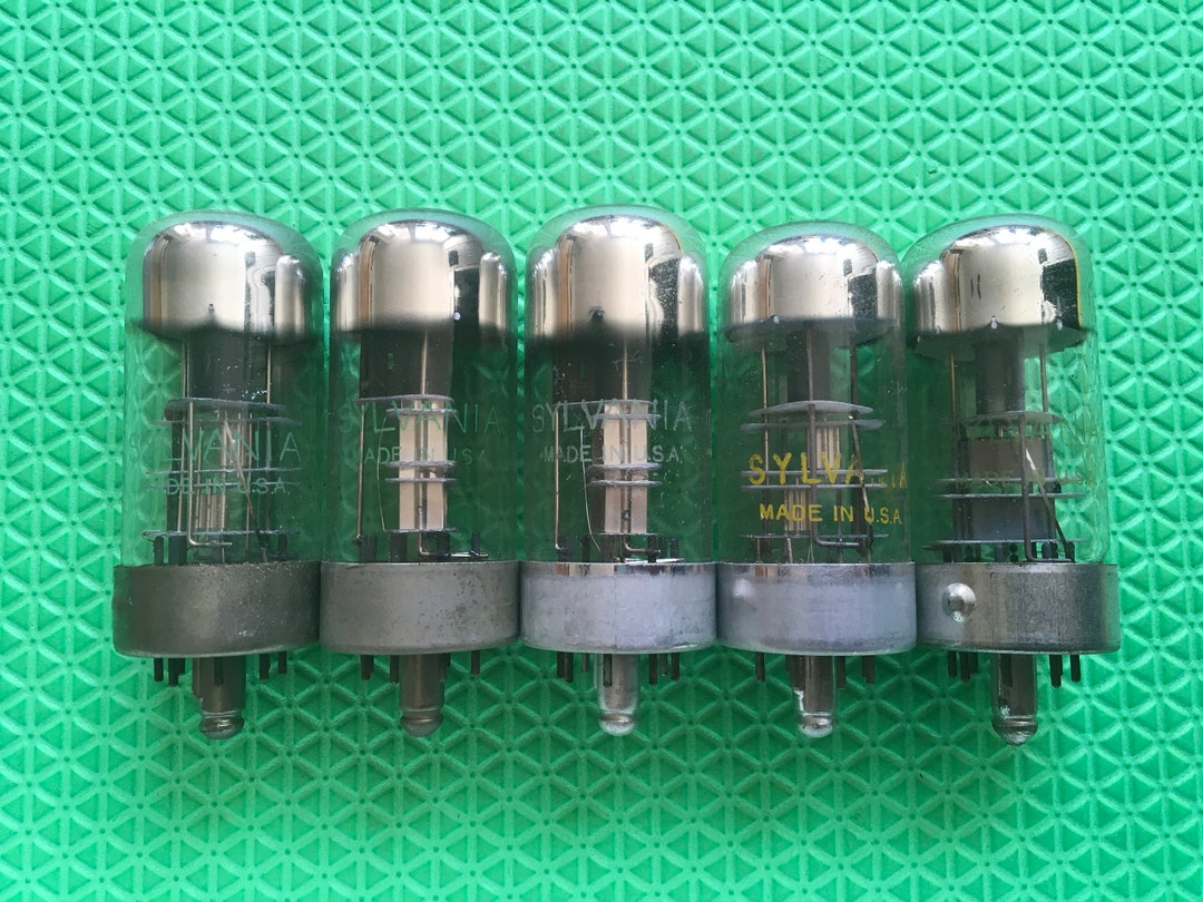 5 Sylvania 7X7 XXFM Vacuum Tubes Valves NOS NIB Lot of Five - Etsy