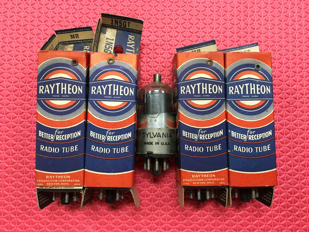 5 Us-made 1N5 1N5GT Vacuum Tubes Valves NOS NIB Lot of Five - Etsy