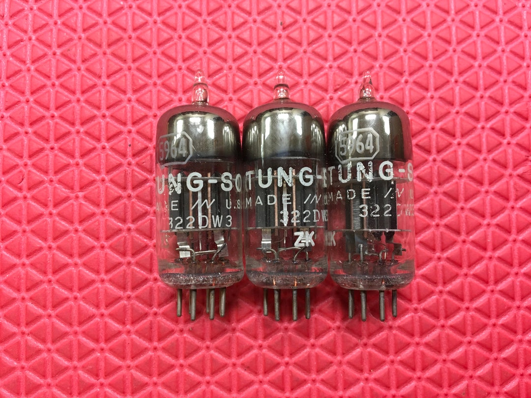 3 Tung-sol 5964 Vacuum Tubes Valves NOS NIB Lot of Three - Etsy