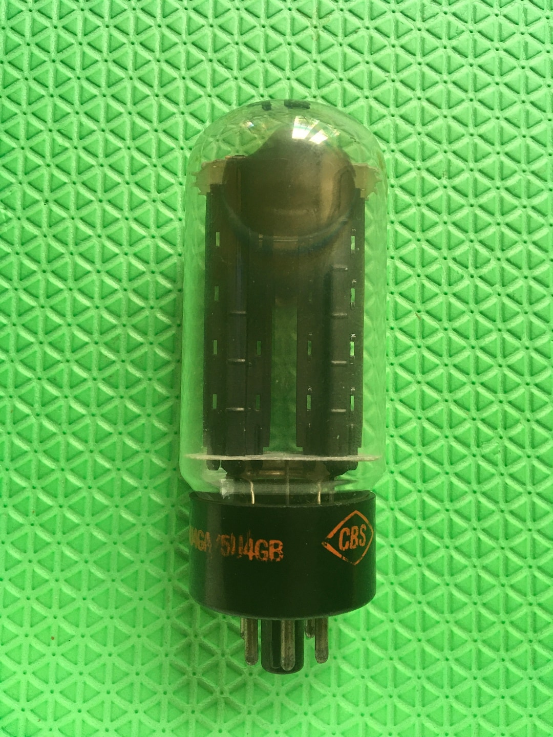 CBS Hytron 5U4 5U4GB Rectifier Vacuum Tube Valve Black Plate - Etsy