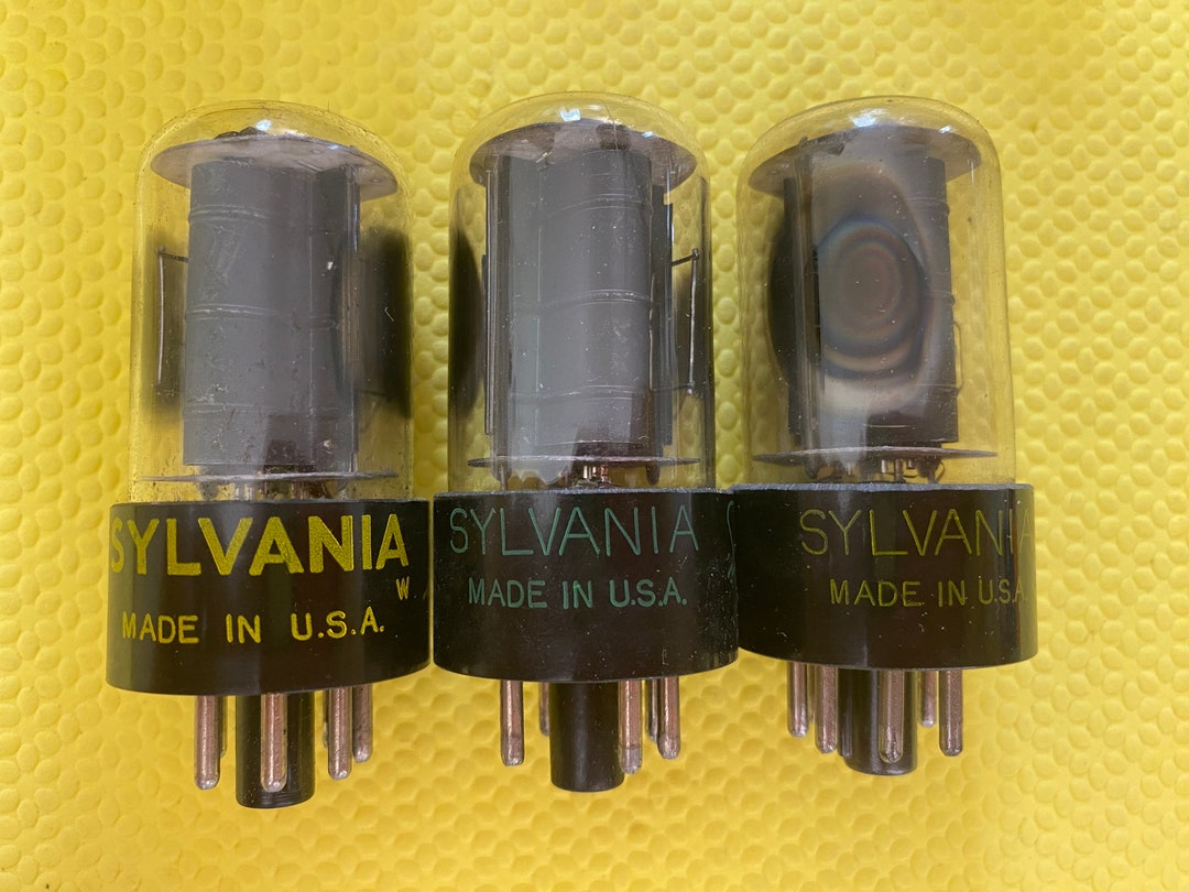 3 Sylvania 6AU5 6AU5GT Vacuum Tubes Valves NOS NIB Lot of Three - Etsy